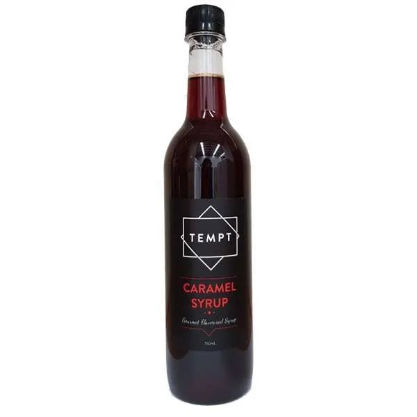 TEMPT Caramel Syrup 750ml – Sunshine Coast Coffee Machines